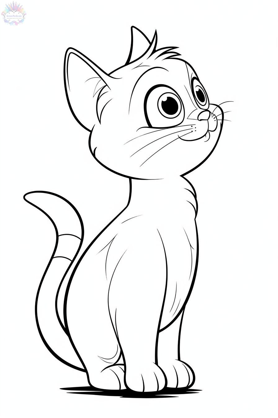 Cat Coloring Pages