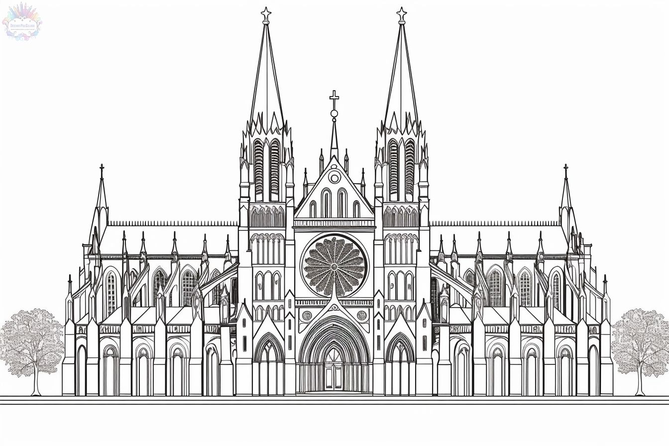 Church Coloring Pages
