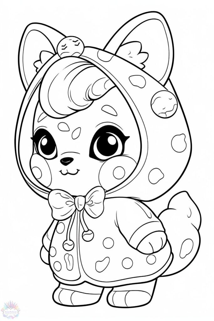 Dolls Coloring Pages