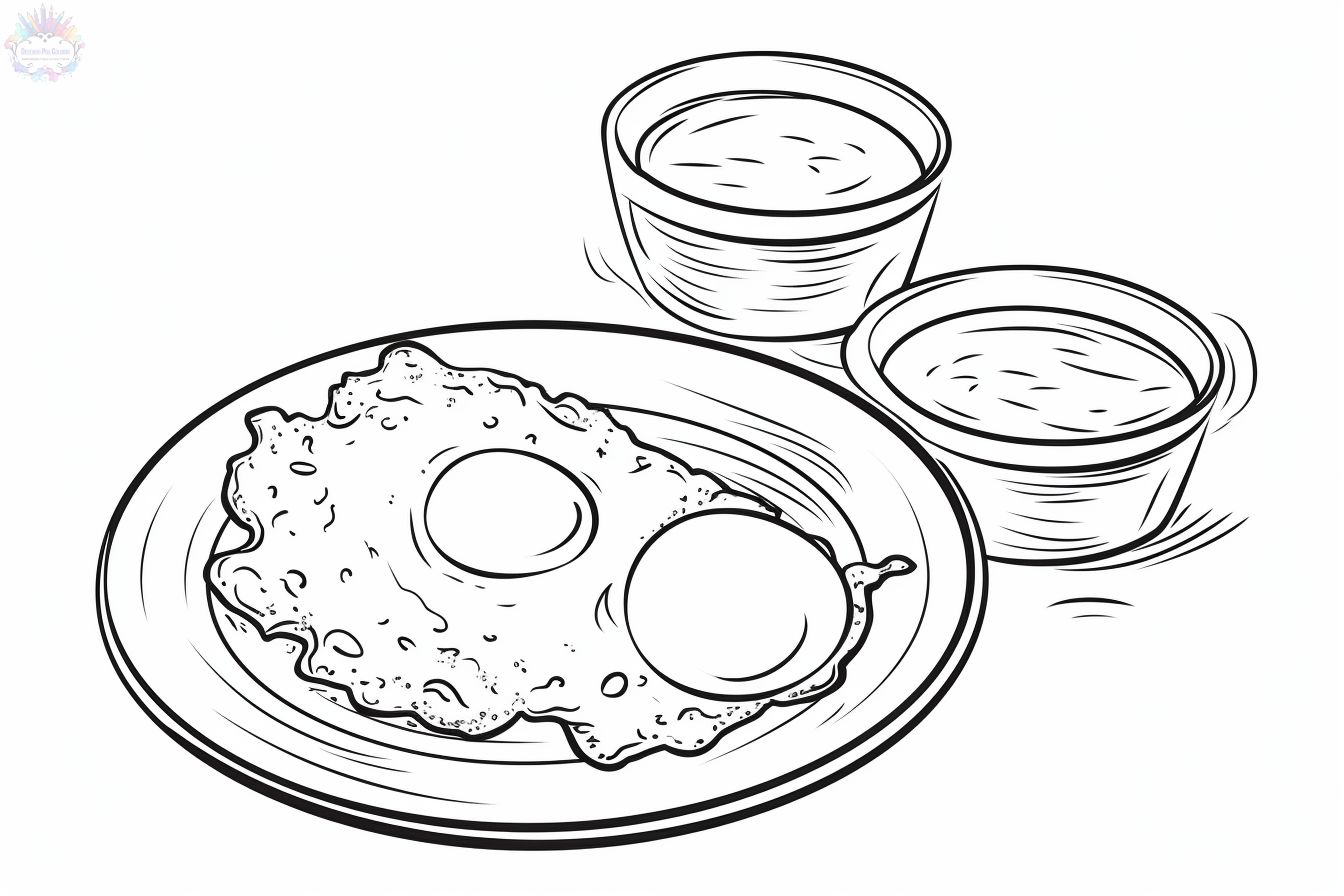 Egg Coloring Pages