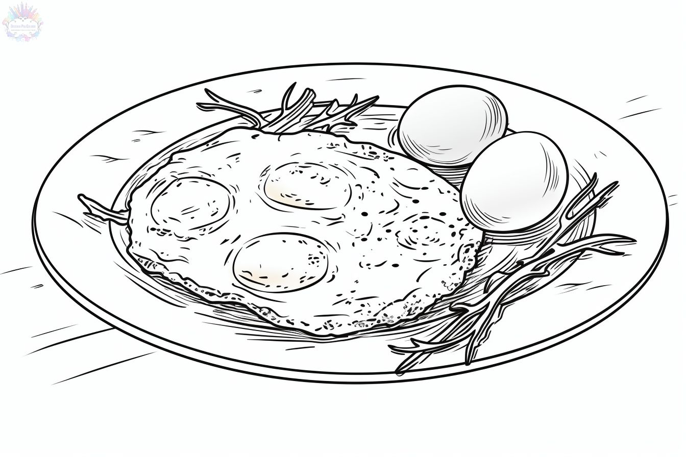 Egg Coloring Pages