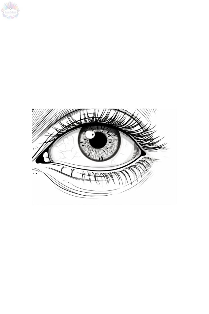Eyes Coloring Pages