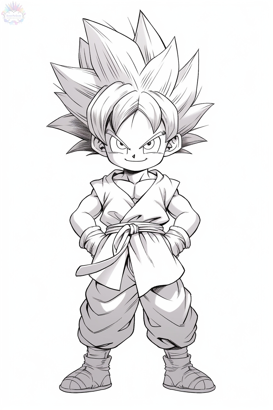 Goku Coloring Pages