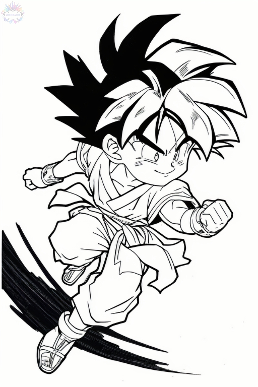 Goku Coloring Pages