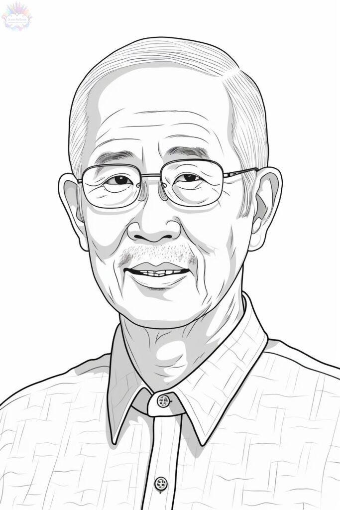 Grandpa Coloring Pages