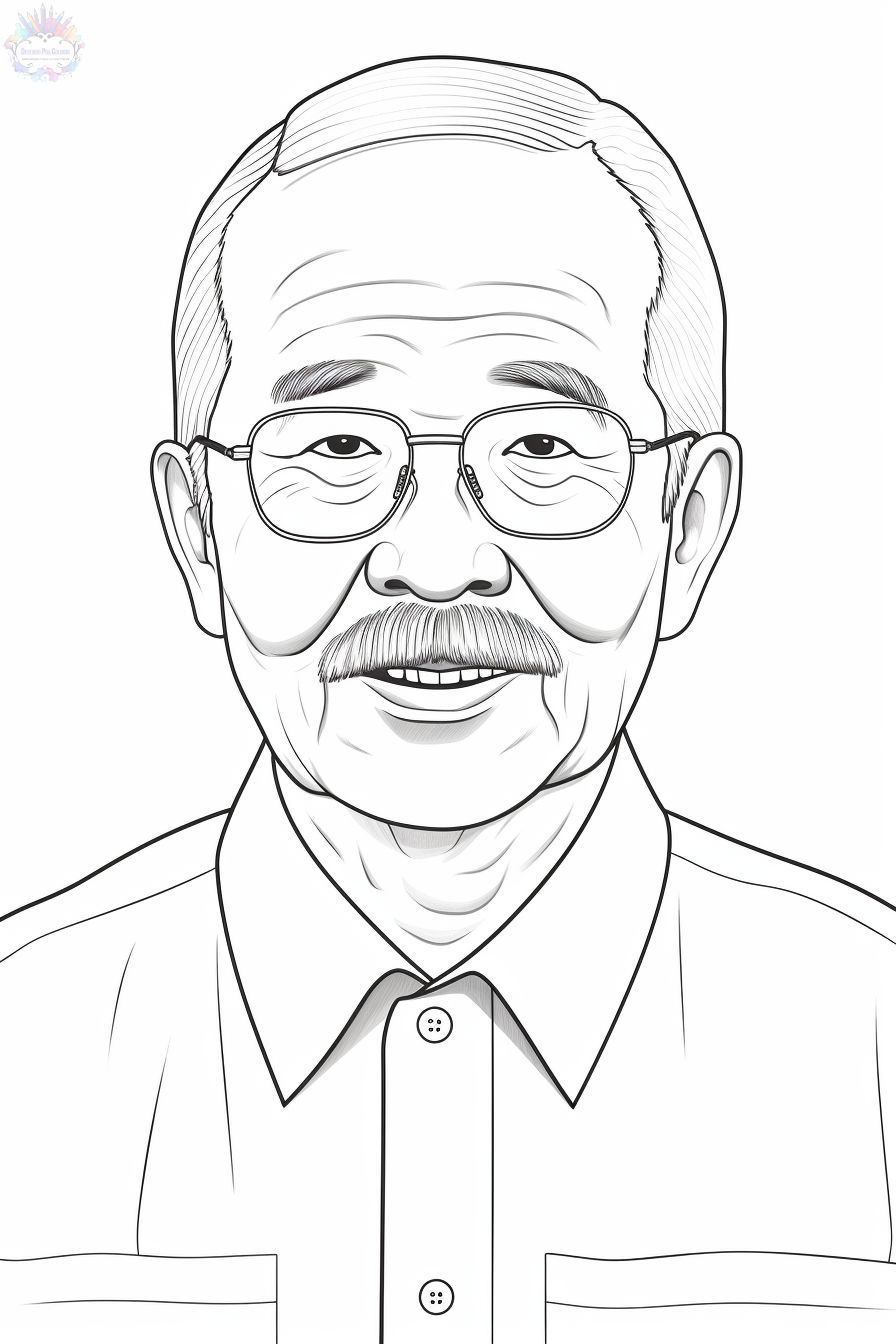 Grandpa Coloring Pages