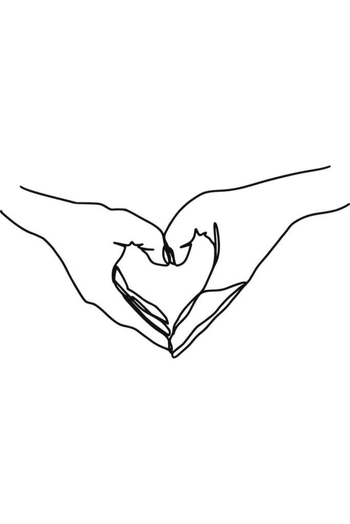 Hands Coloring Pages
