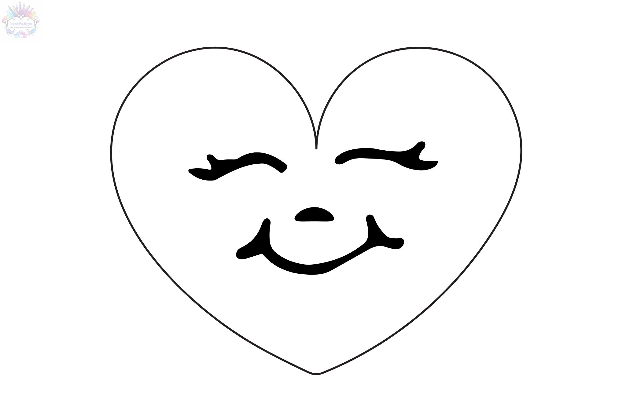 Heart Coloring Pages