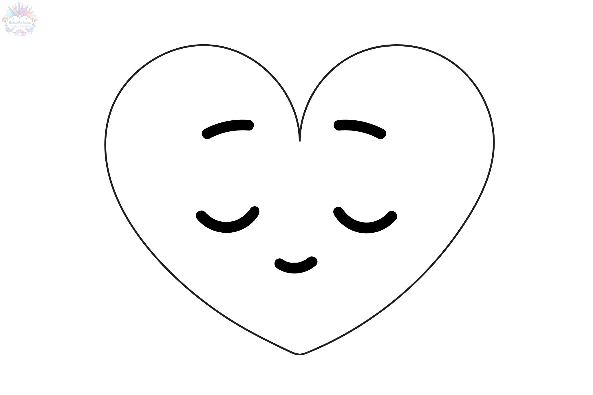 Heart Coloring Pages