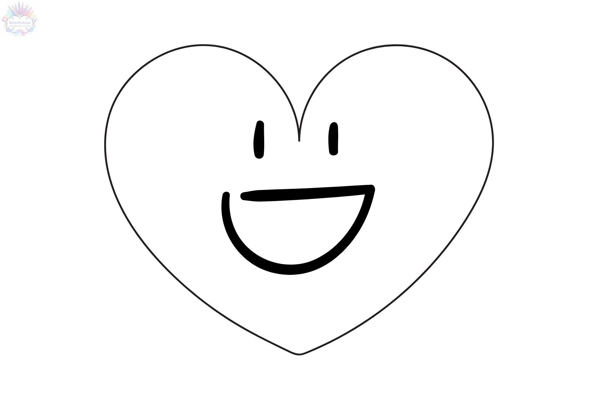 Heart Coloring Pages