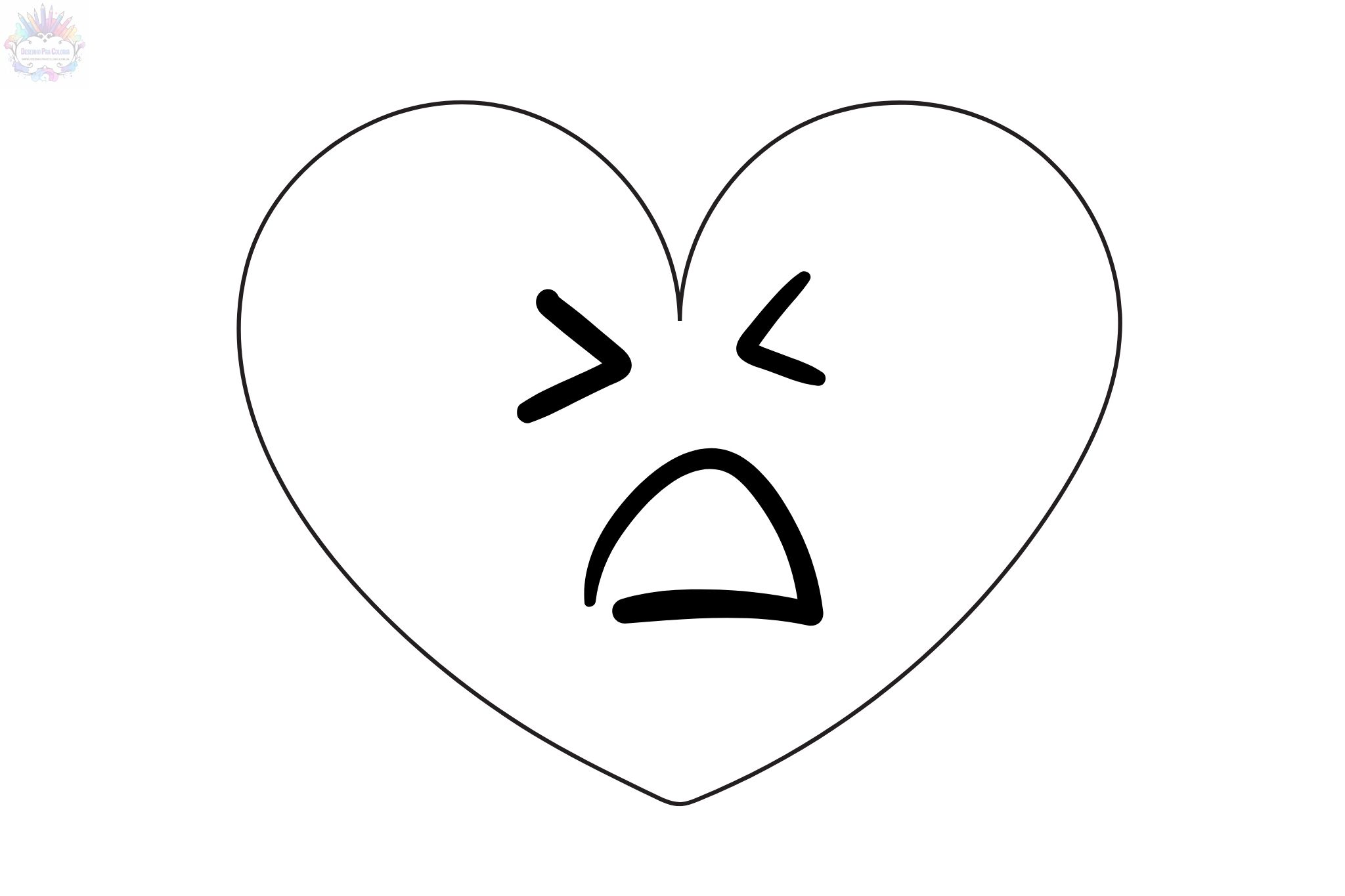 Heart Coloring Pages