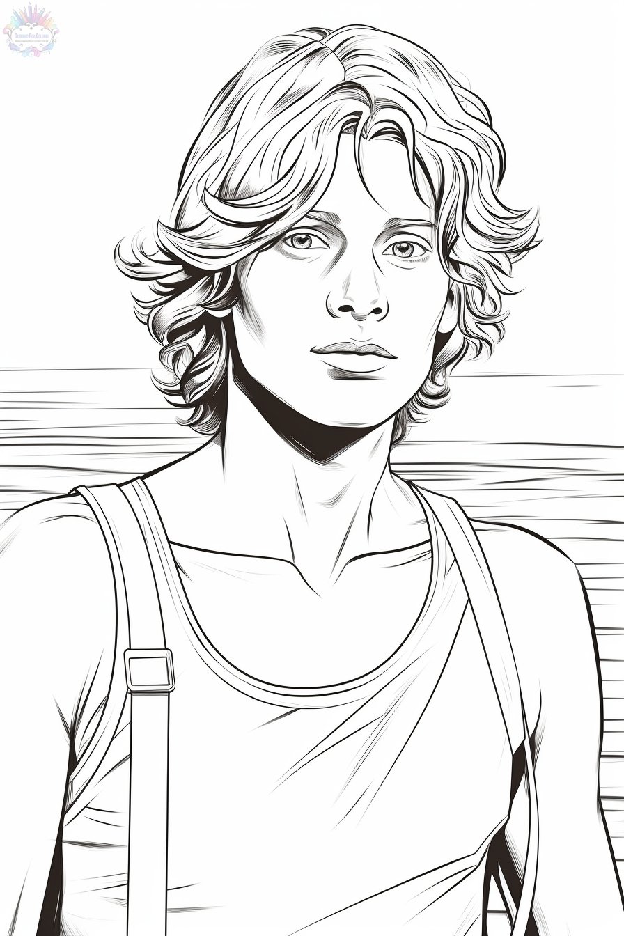 Man Coloring Pages