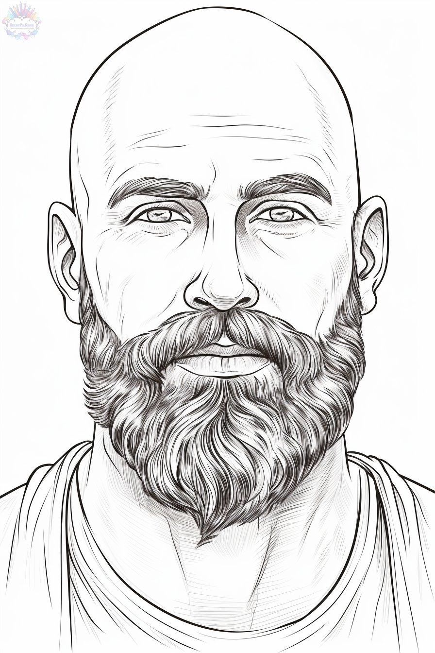 Man Coloring Pages