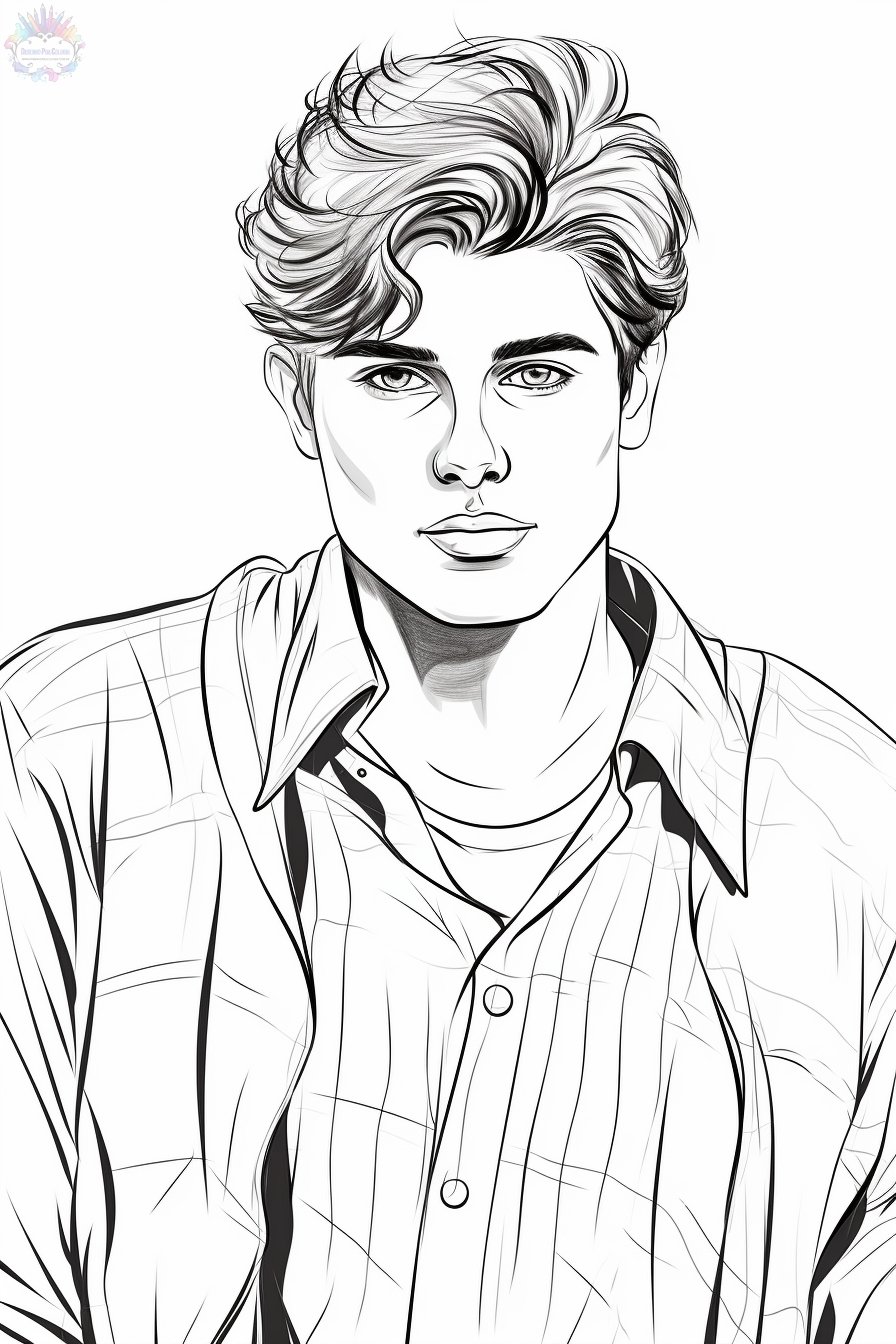 Man Coloring Pages