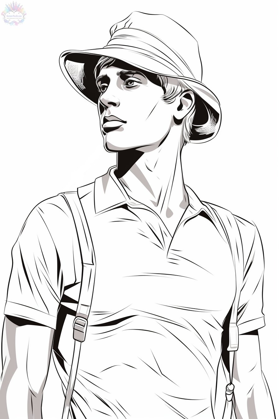 Man Coloring Pages