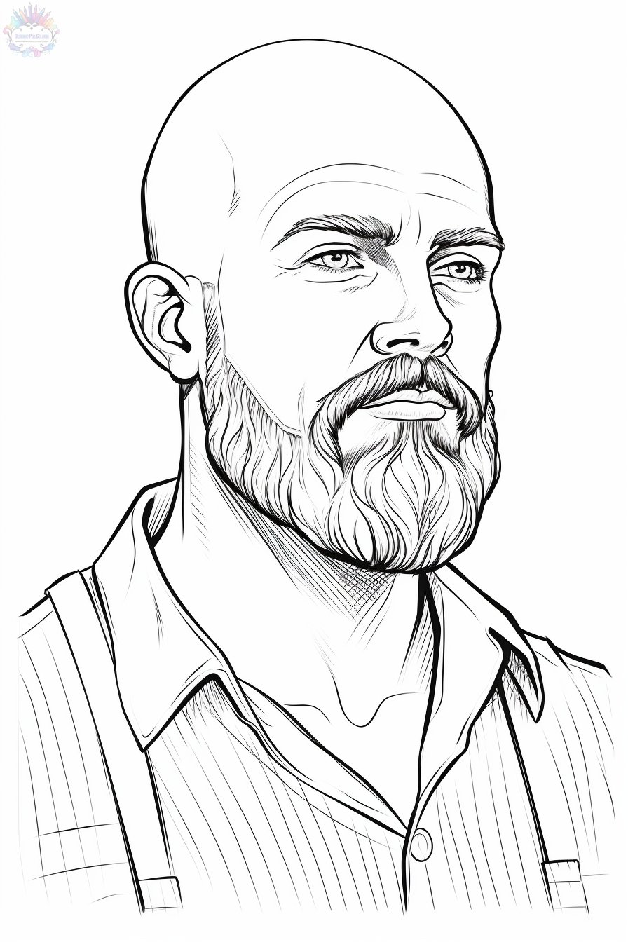 Man Coloring Pages