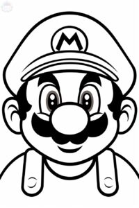 Mario Bros Para Colorir - 80 Desenhos do Luigi, Peaches e Bowser