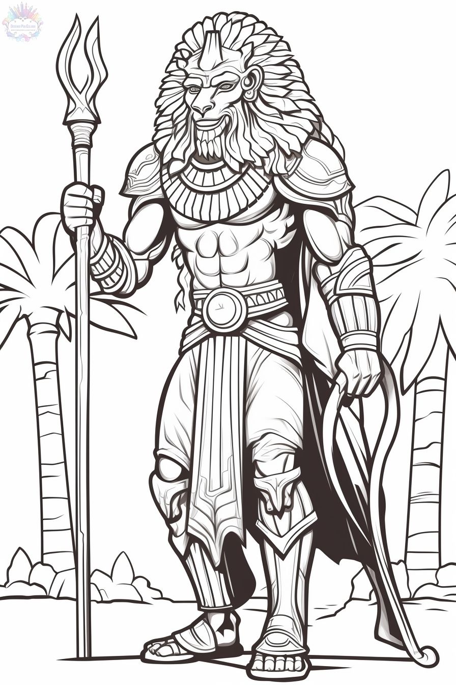 Monster Coloring Pages