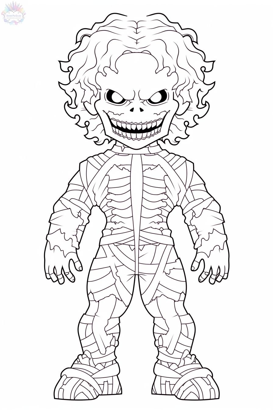 Monster Coloring Pages