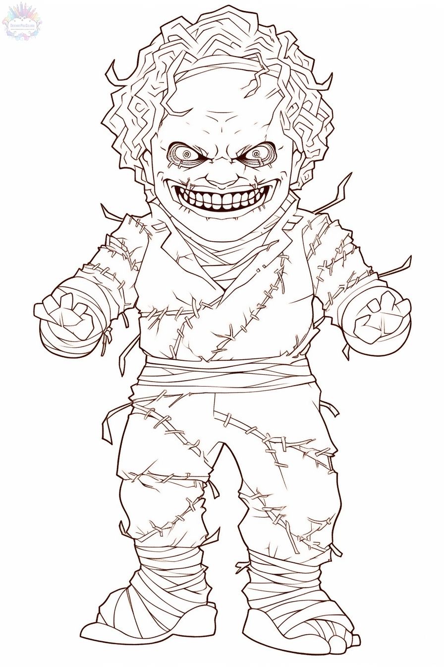 Monster Coloring Pages