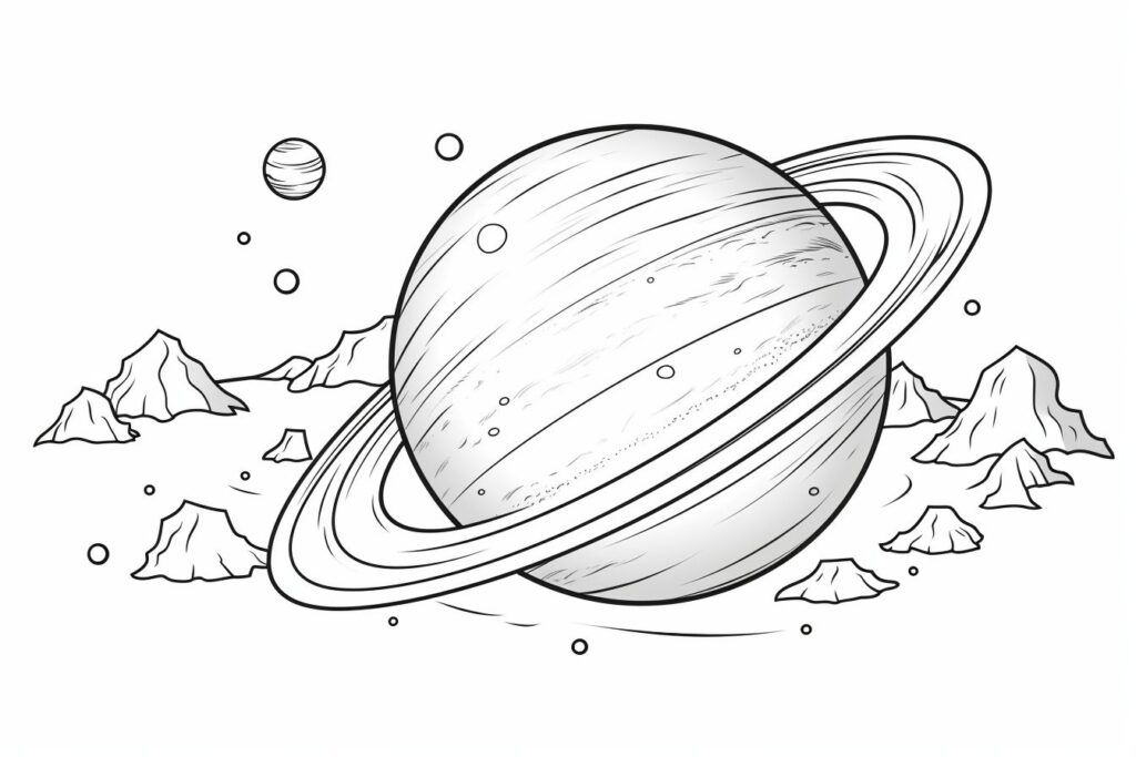 Planets Coloring Pages