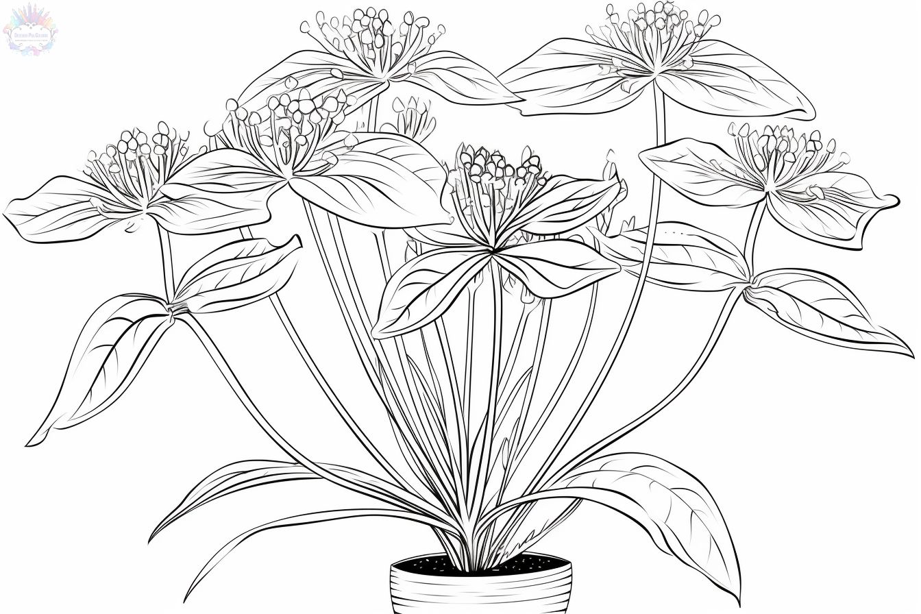 Plants Coloring Pages