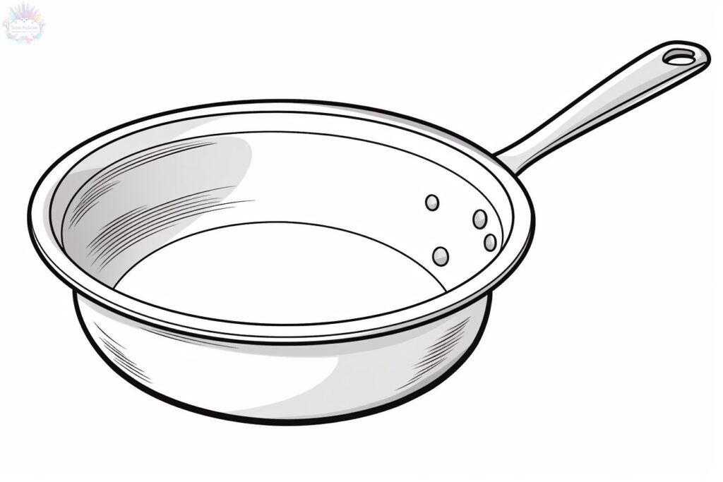 Pot Coloring Pages