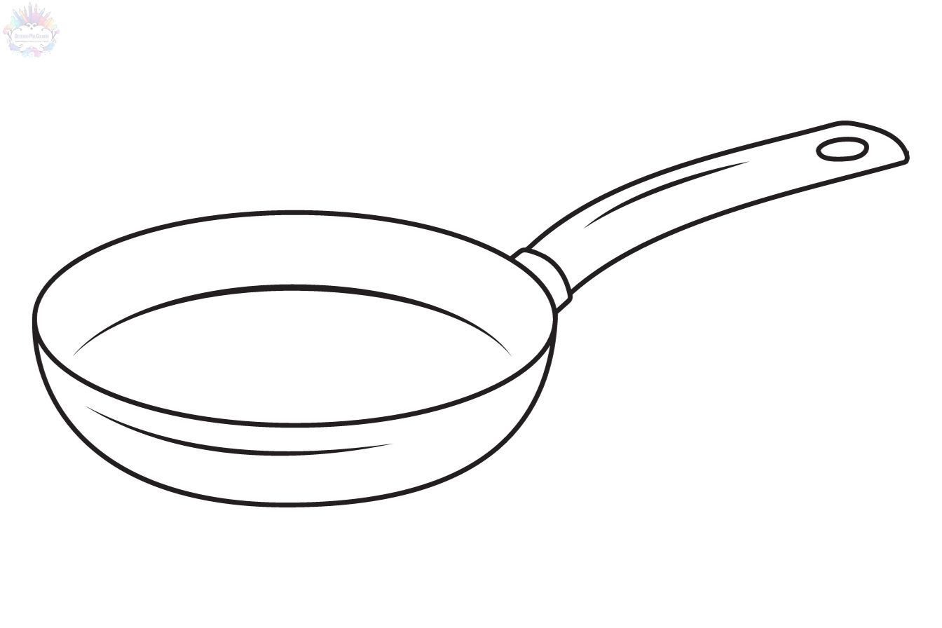 Pot Coloring Pages