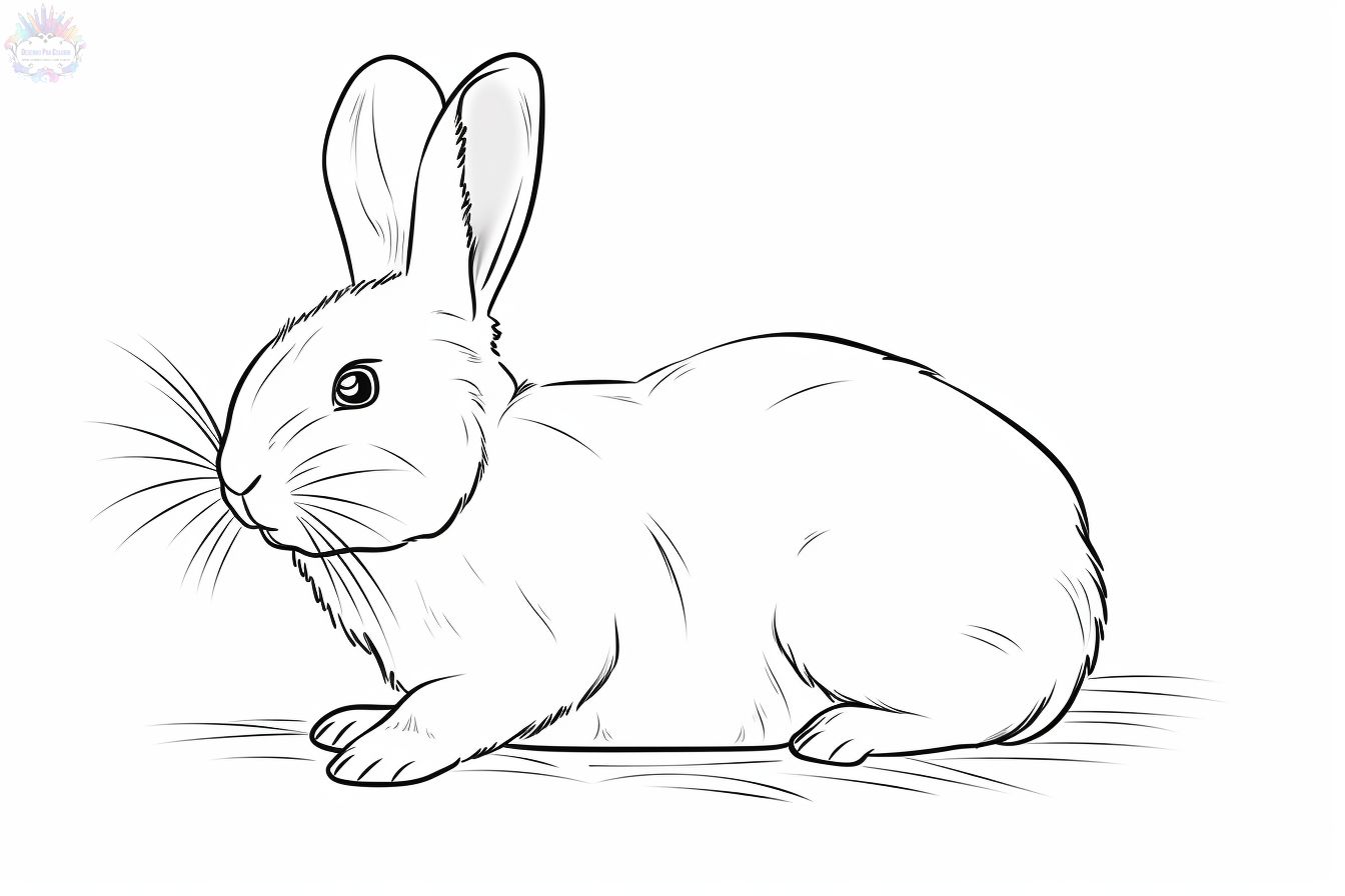 Rabbit Coloring Pages