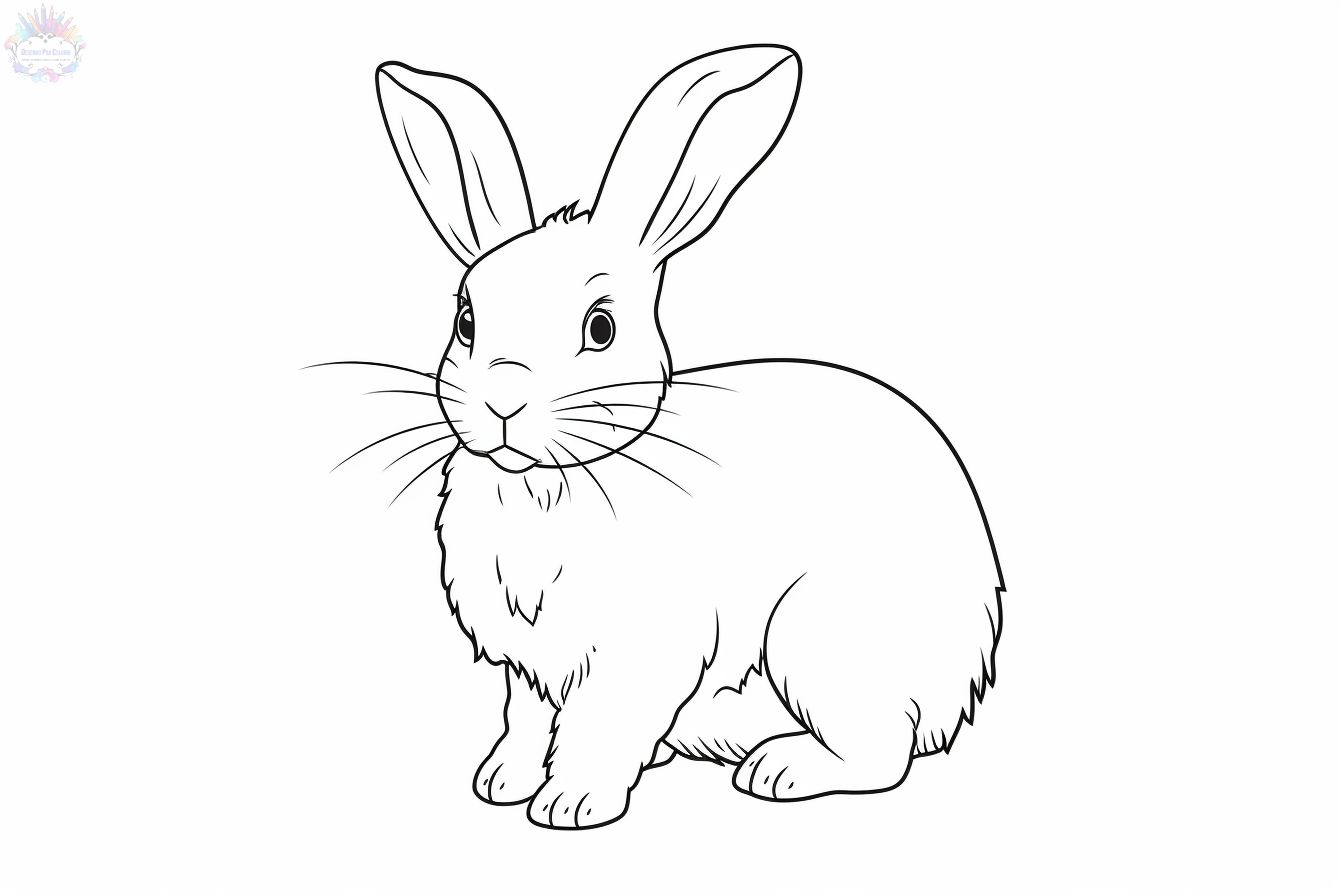 Rabbit Coloring Pages