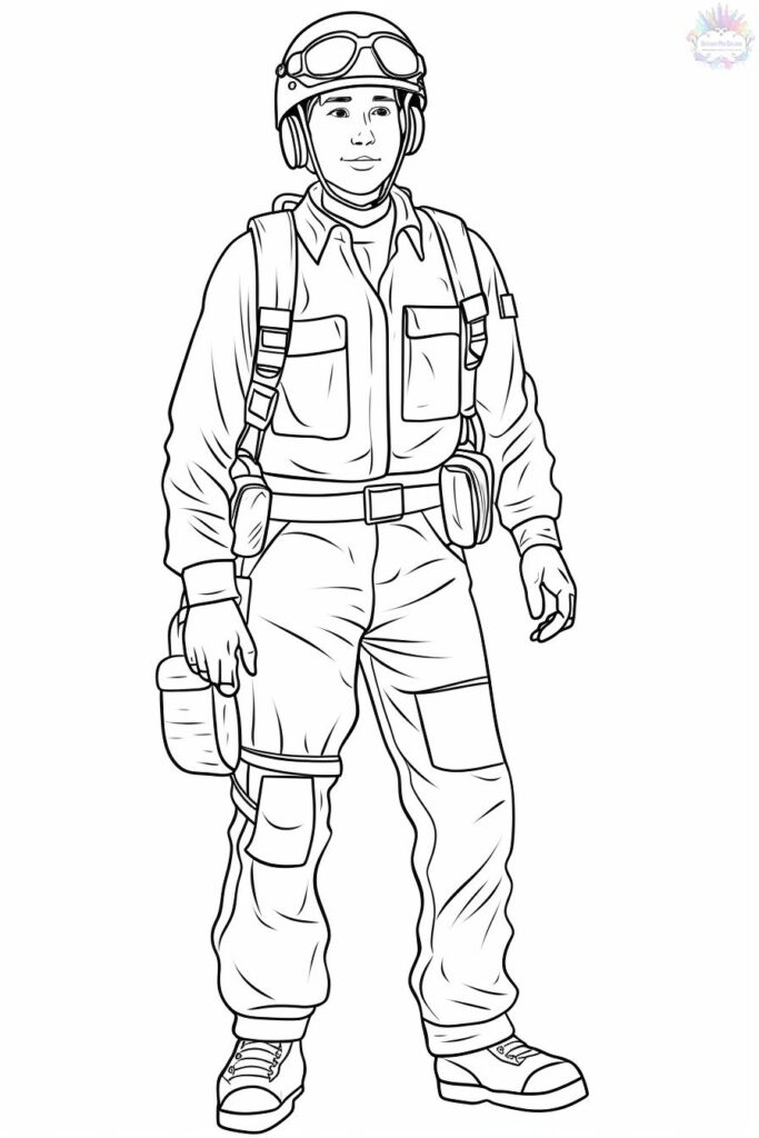Soldier Coloring Pages