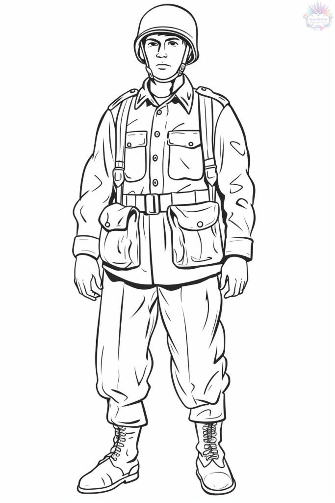 Soldier Coloring Pages