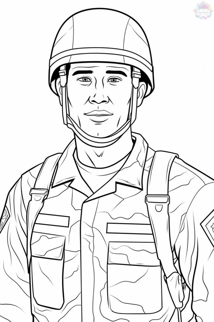 Soldier Coloring Pages