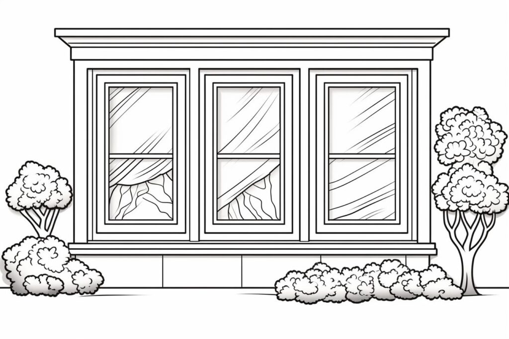 Windows Coloring Pages