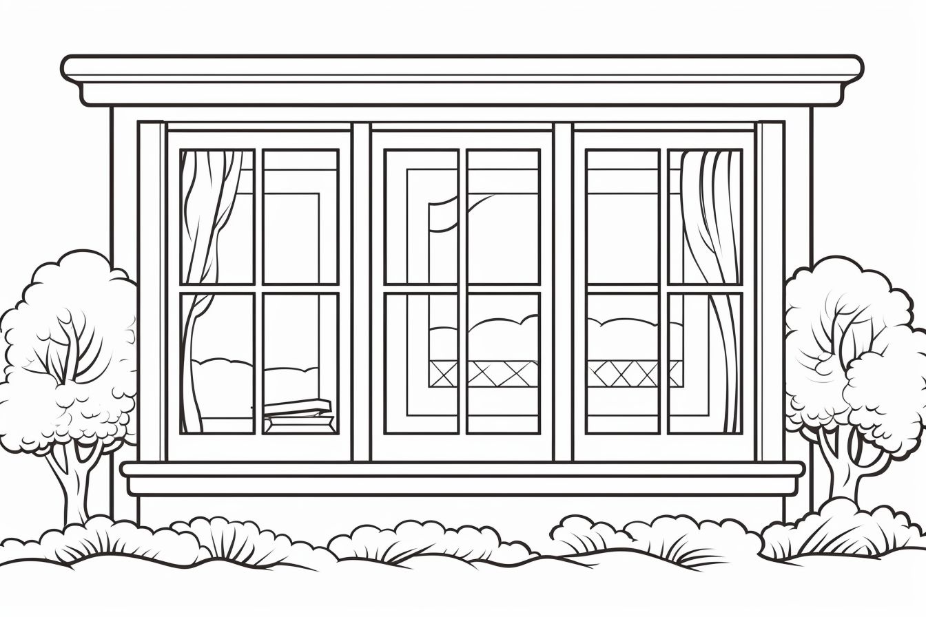 Windows Coloring Pages