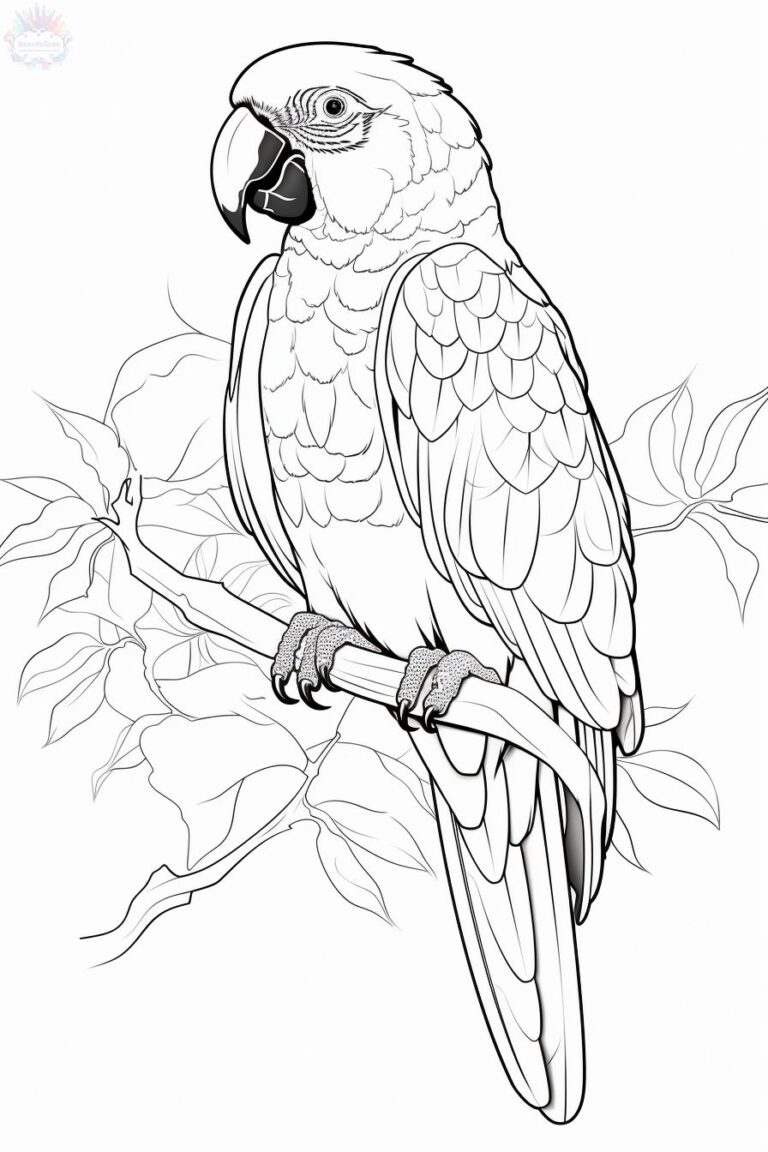 Arara Para Colorir + De 40 Desenhos Para Imprimir e Pintar