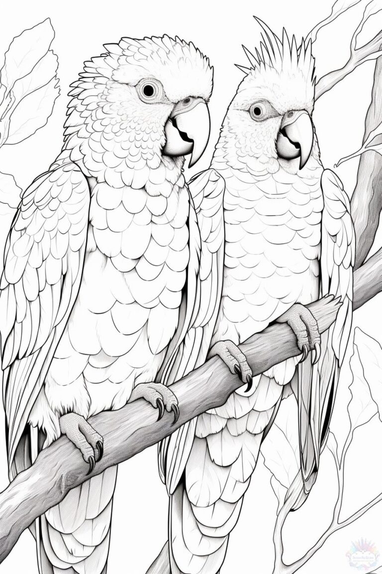 Arara Para Colorir + De 40 Desenhos Para Imprimir e Pintar