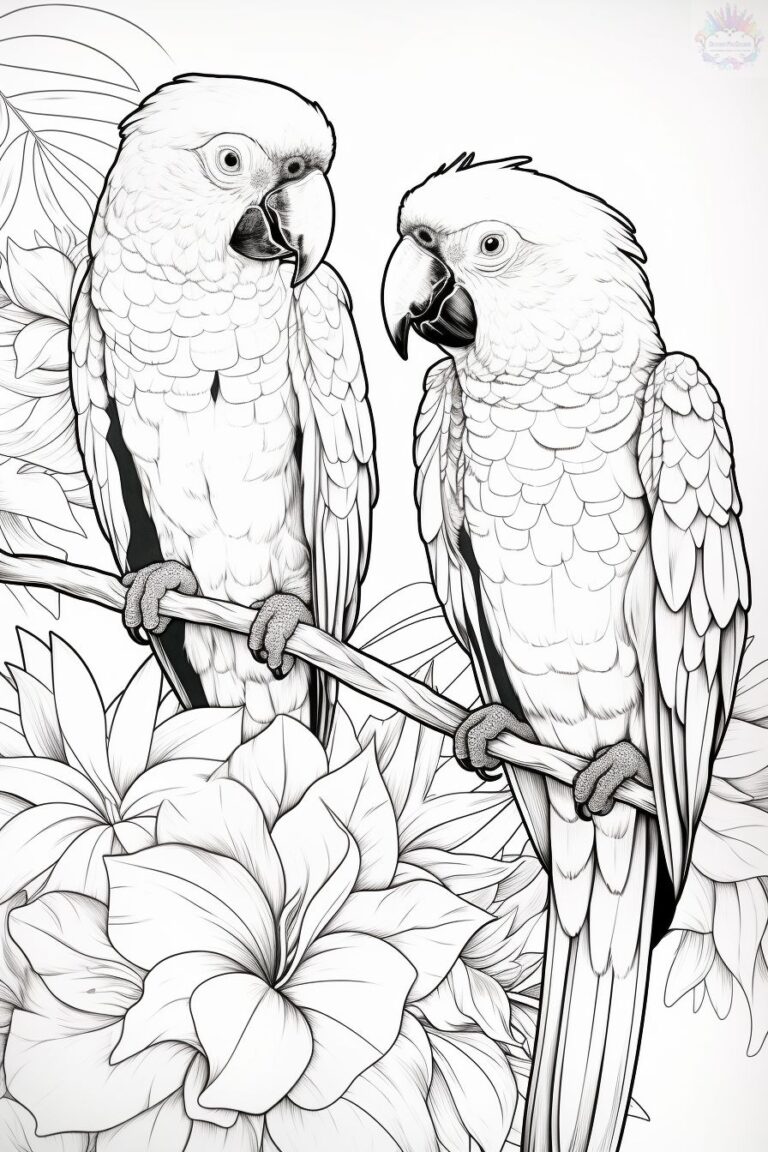 Arara Para Colorir + De 40 Desenhos Para Imprimir e Pintar