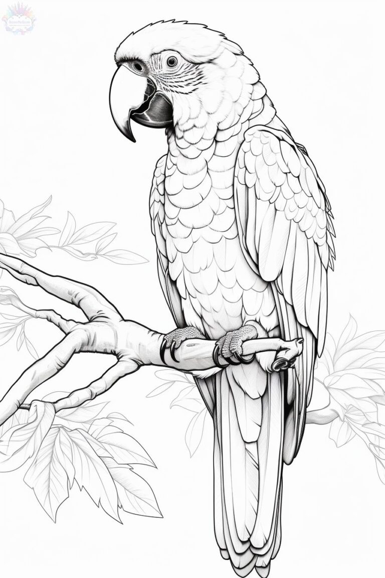 Arara Para Colorir + De 40 Desenhos Para Imprimir e Pintar