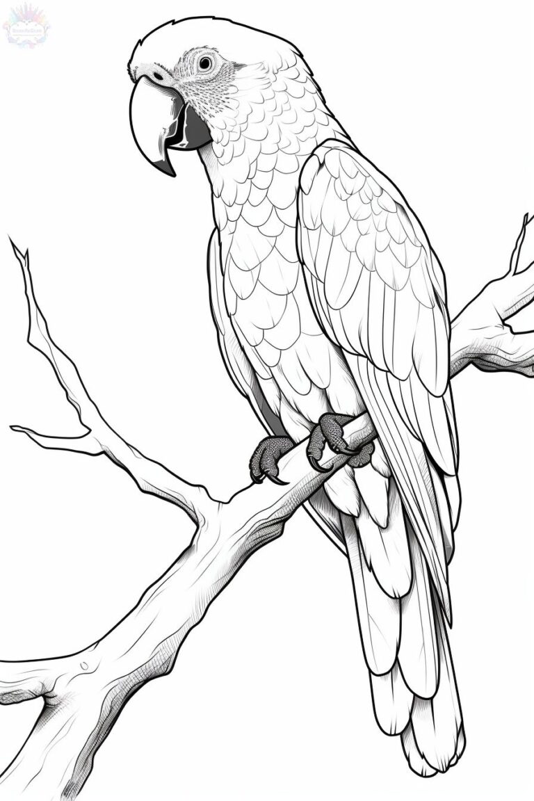 Arara Para Colorir + De 40 Desenhos Para Imprimir e Pintar