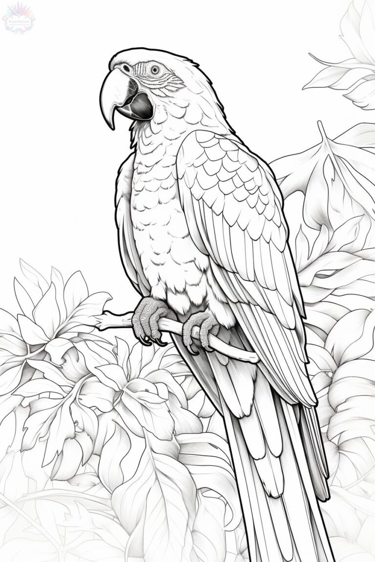 Arara Para Colorir + De 40 Desenhos Para Imprimir e Pintar