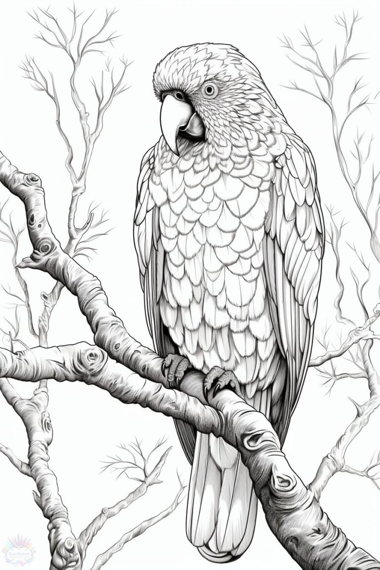 Arara Para Colorir + De 40 Desenhos Para Imprimir e Pintar