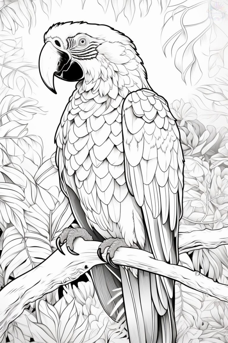 Arara Para Colorir + De 40 Desenhos Para Imprimir e Pintar