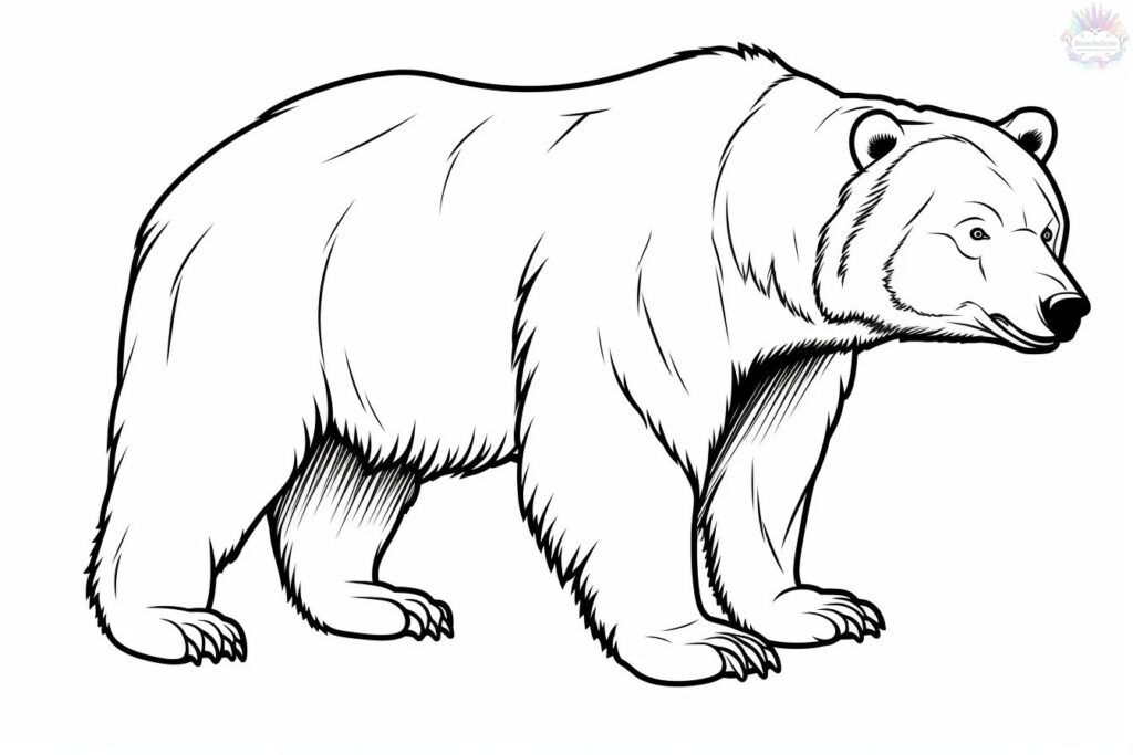 Bear Coloring Pages