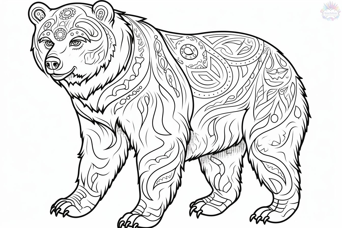 Bear Coloring Pages