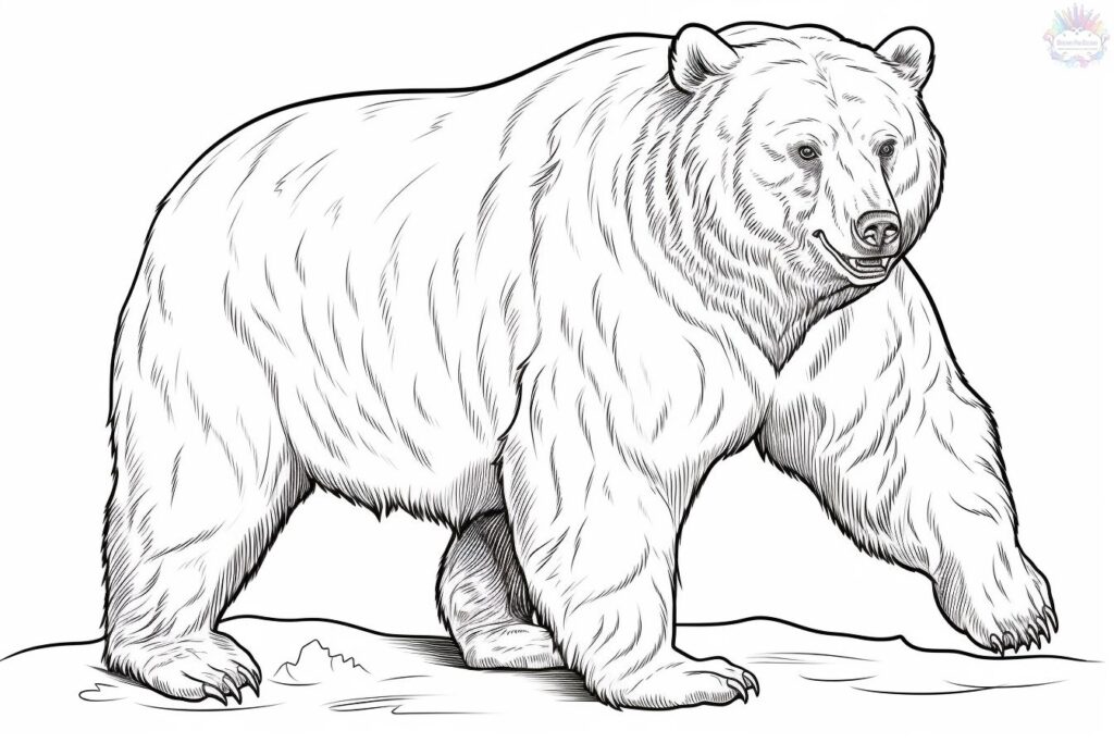 Bear Coloring Pages