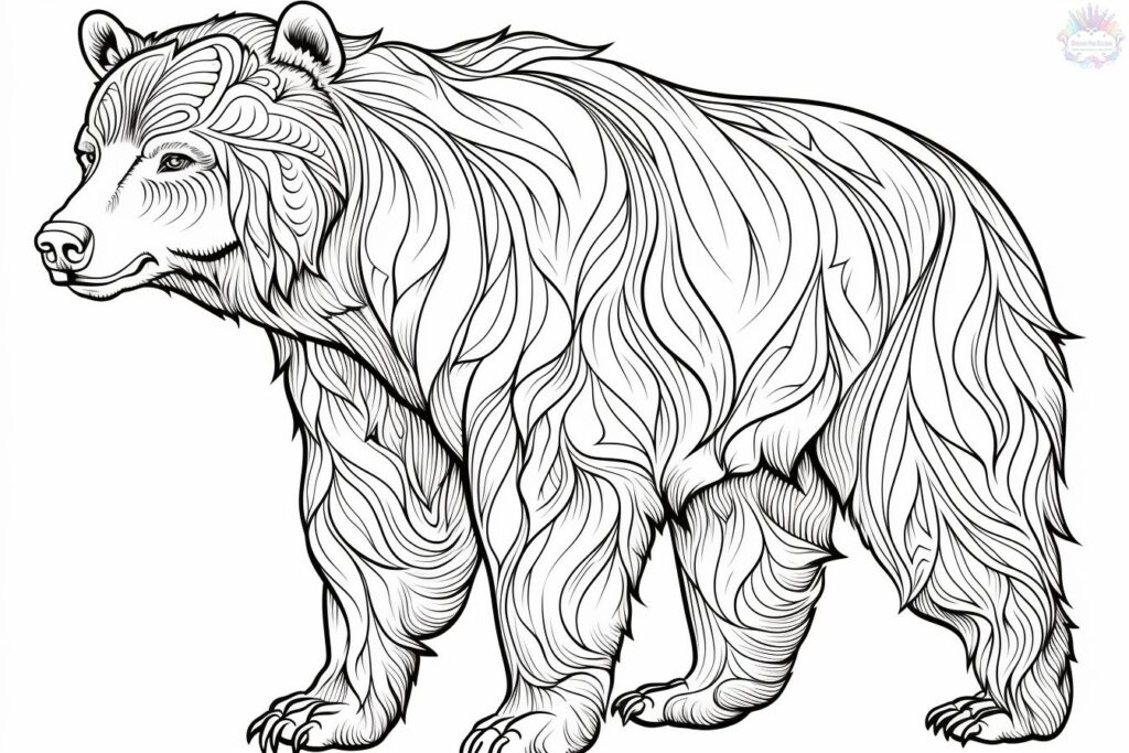 Bear Coloring Pages