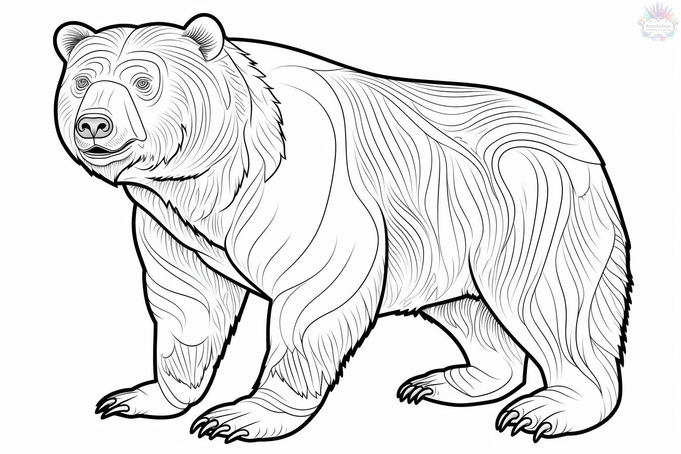 Bear Coloring Pages