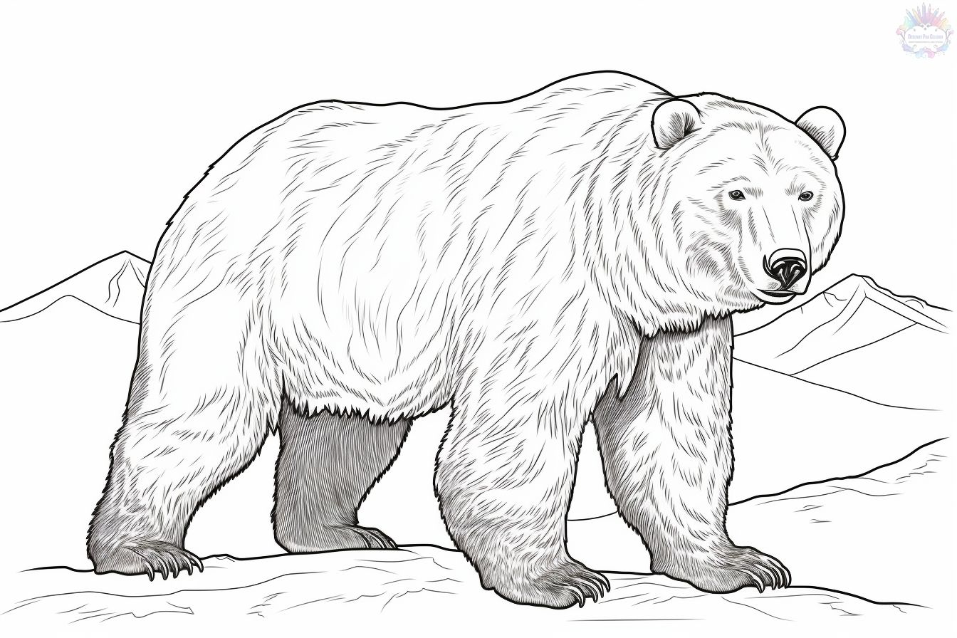 Bear Coloring Pages