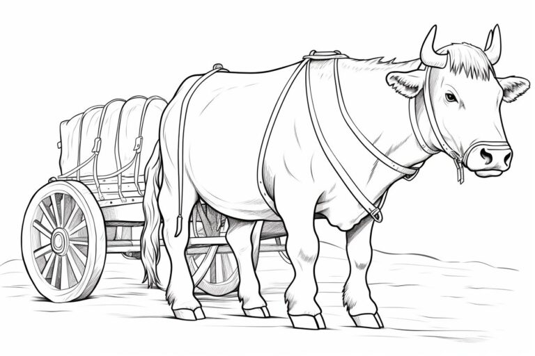 Boi Para Colorir + De 25 Desenhos Para Imprimir e Pintar